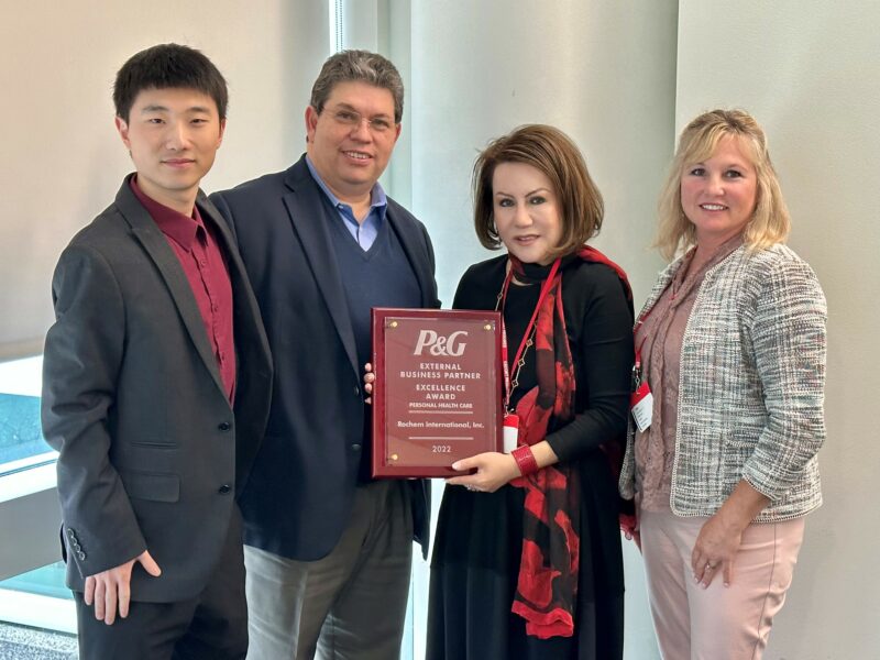 P&G "Supplier Excellence Award" - Rochem