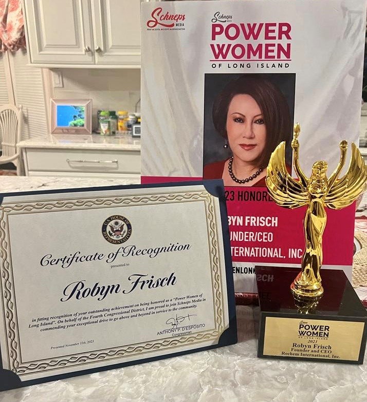 Robyn Frisch Awarded as Long Island Power Woman - Rochem